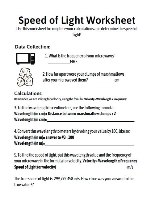 Video and Worksheets